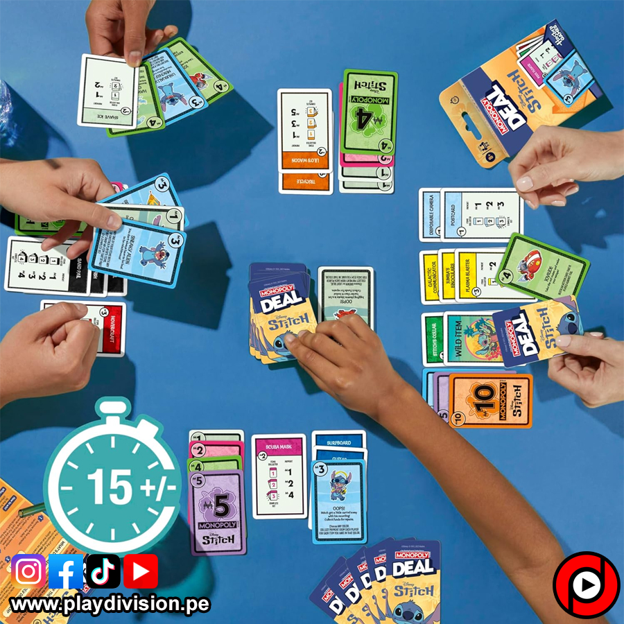 Monopoly Deal – Disney Stitch – Play División