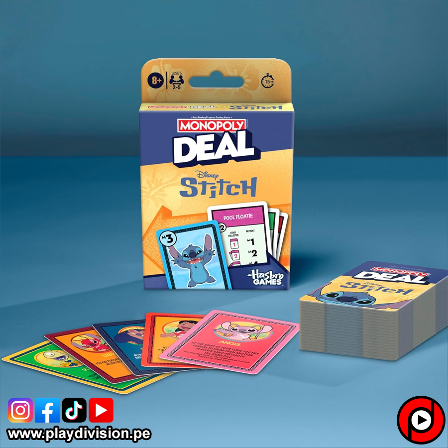 Monopoly Deal – Disney Stitch – Play División
